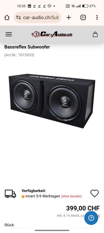 Ground Zero GZIB 2.30BR + Renegade RXA1200D (Gebraucht) in Sarnen für ...