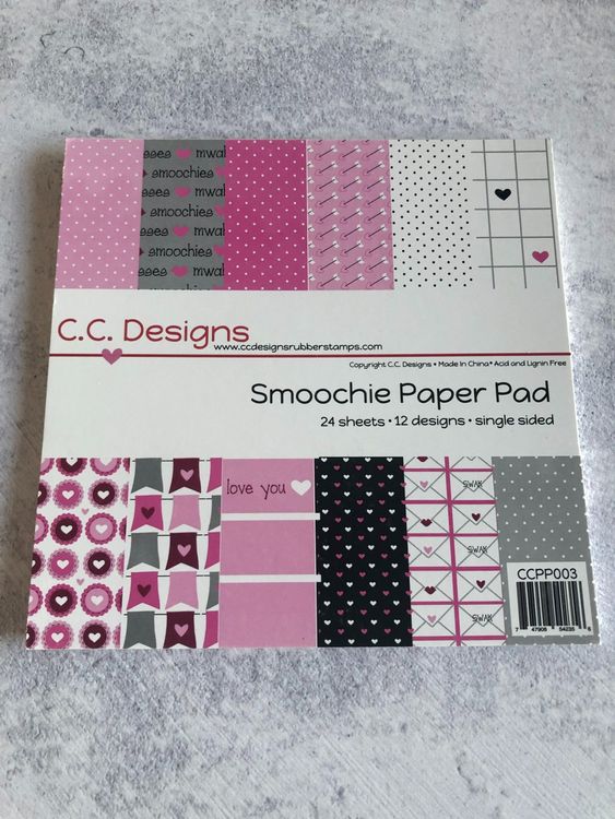 Smoochie Papier Pad - 6x6" - C.C. Designs (Neu (gemäss Beschreibung ...