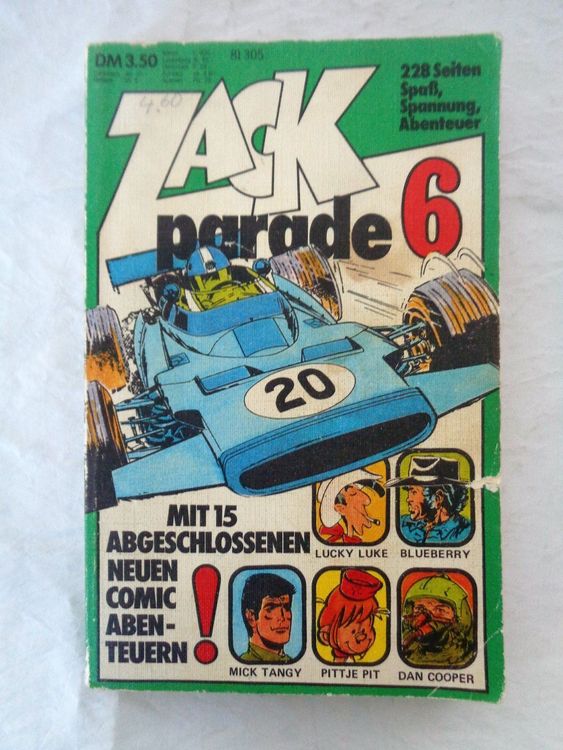 Zack Parade 6 / Taschenbuch 1974 (Defekt) in Bellach für CHF 1 – mit ...