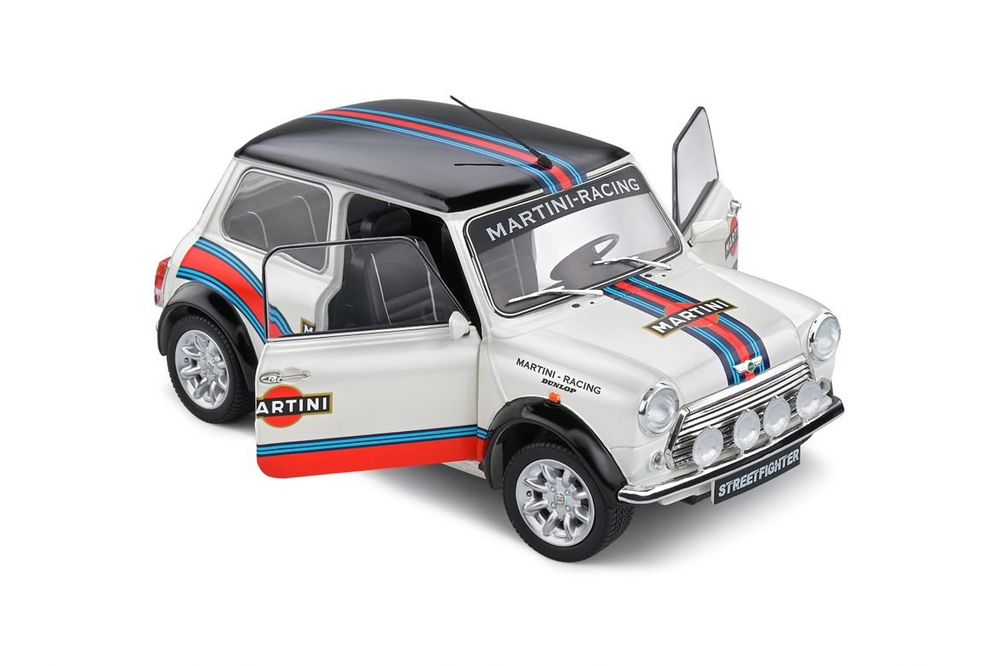 SOLIDO 1/18 MINI COOPER 1.3 i MARTINI LIVERY | Kaufen auf Ricardo