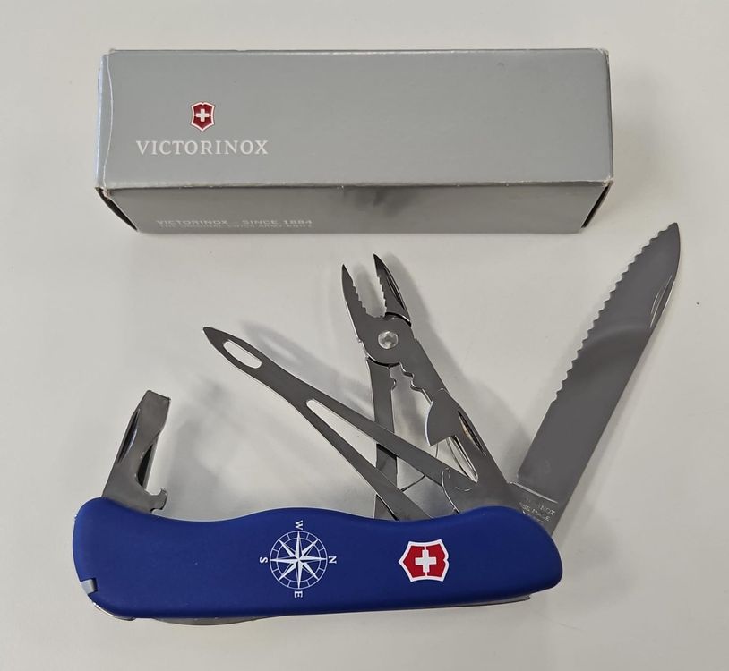 VICTORINOX SKIPPER BLUE TASCHENMESSER (Neu und originalverpackt) in ...