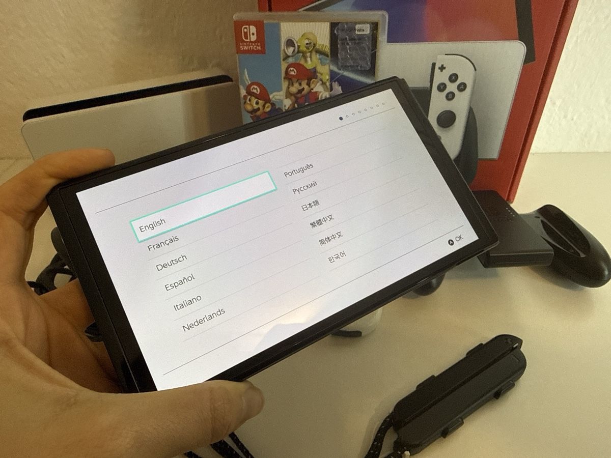 Like New! Nintendo Switch OLED + Super Mario 3D All Stars 🔥 (Gebraucht ...