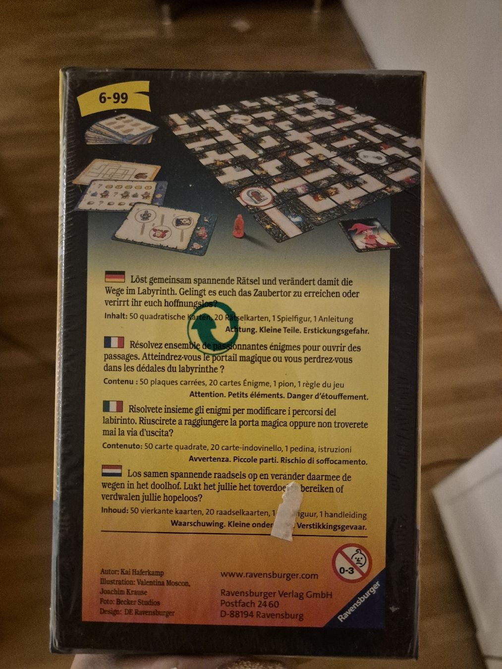 Ravensburger Escape the Labyrinth, neu & OVP (Neu und originalverpackt ...