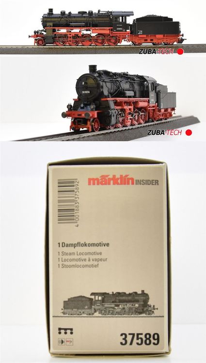 Märklin 37589 Dampflok BR 58.10-21 DB H0 (Gebraucht) in St. Gallen für CHF 212 – mit Lieferung ...
