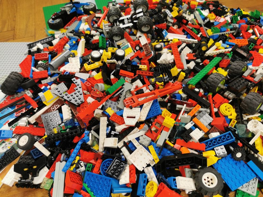 XXL Lego Mix gebrauchte Bausteine Lot en vrac Kiste Konvolut (Gebraucht) in Derendingen für CHF ...