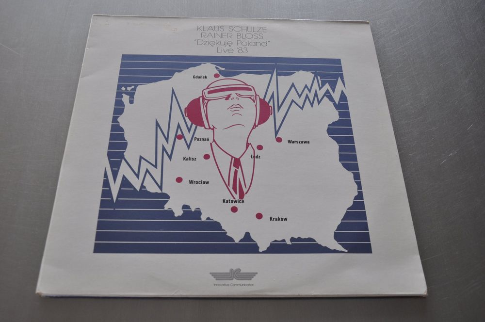 KLAUS SCHULZE 2LPS DZIEKUJE POLAND LIVE 83 - RAINER BLOSS (Gebraucht ...