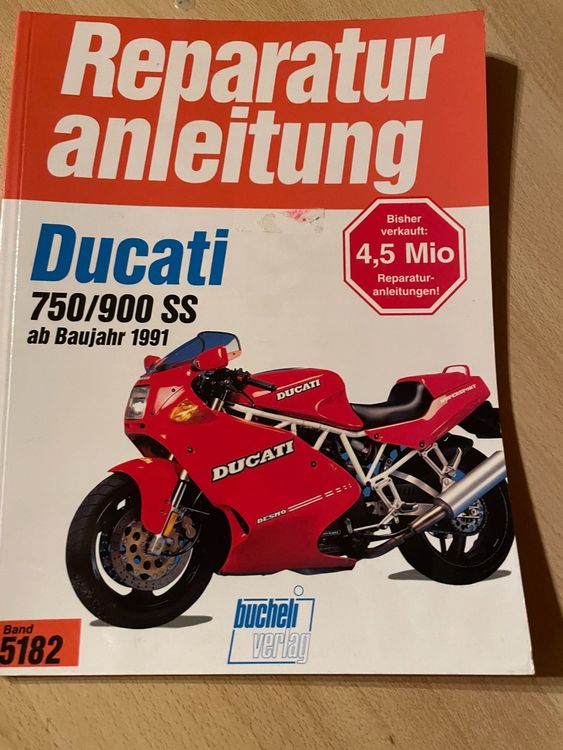 Reparaturanleitung Ducati 750 /900 SS | Kaufen auf Ricardo