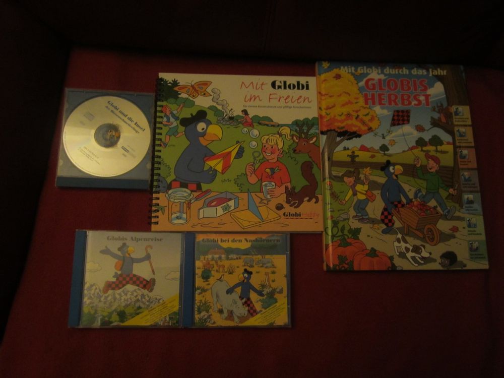 GLOBI-LOT: GLOBI BÄNDER + CD !!!! (Gebraucht) in Volketswil für CHF 22. ...