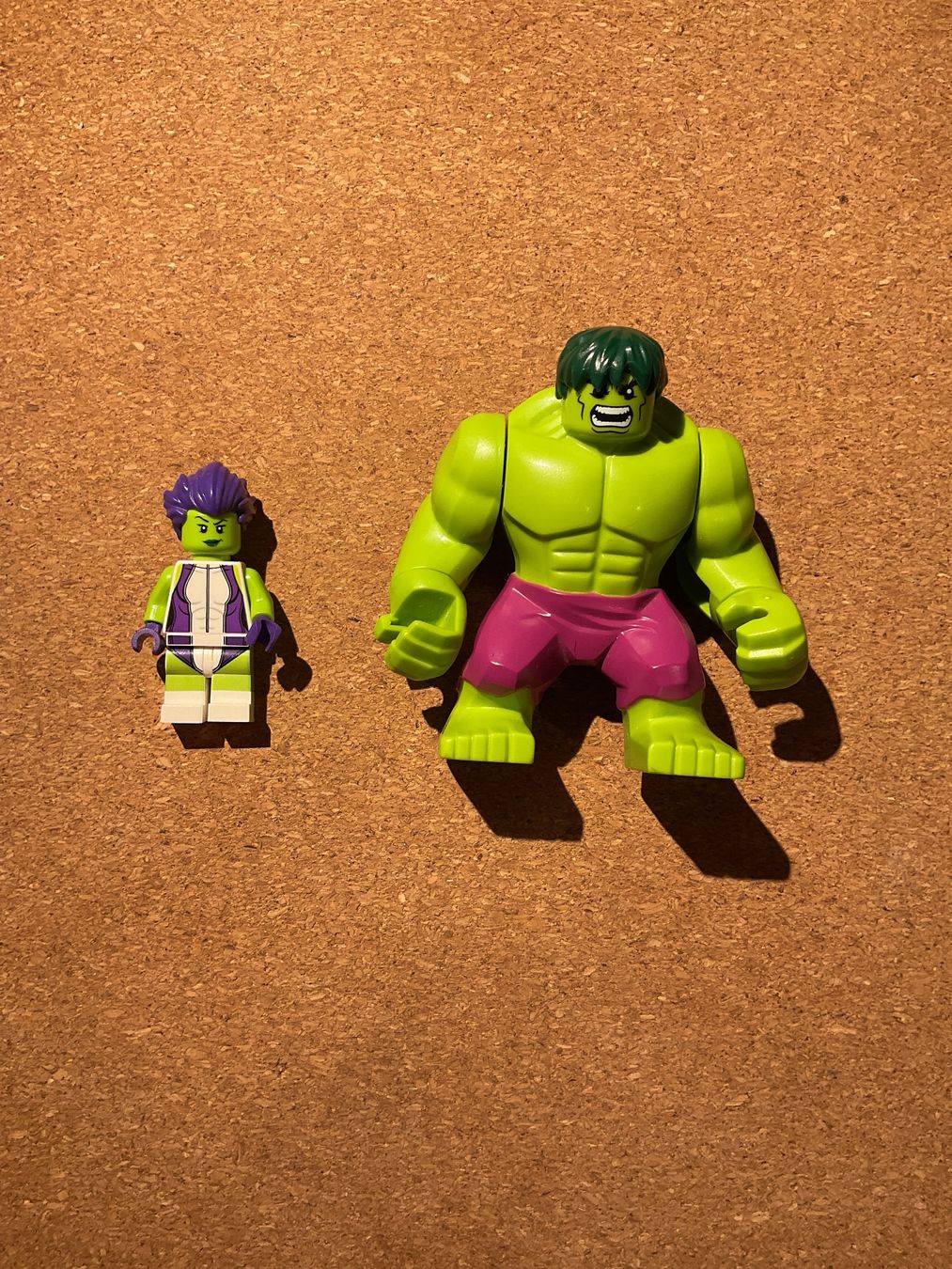 LEGO Marvel: Hulk & She-Hulk Figuren Set - Top Zustand! (Gebraucht) in ...