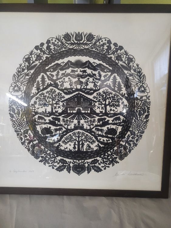 SCHERENSCHNITT VON HEIDI WIDMER | Kaufen auf Ricardo