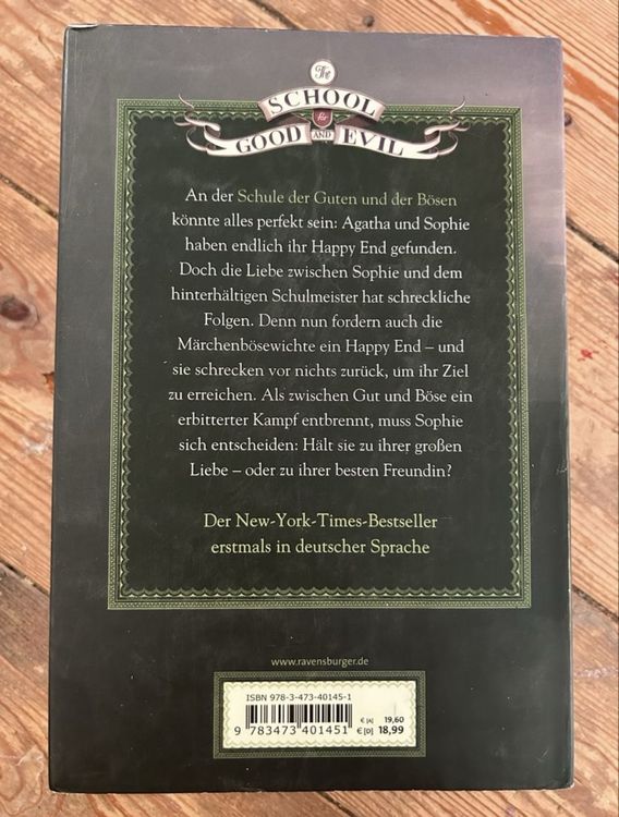 Soman Chainani, die Schule von Gut und Böse, Band 1-3 (Gebraucht) in ...