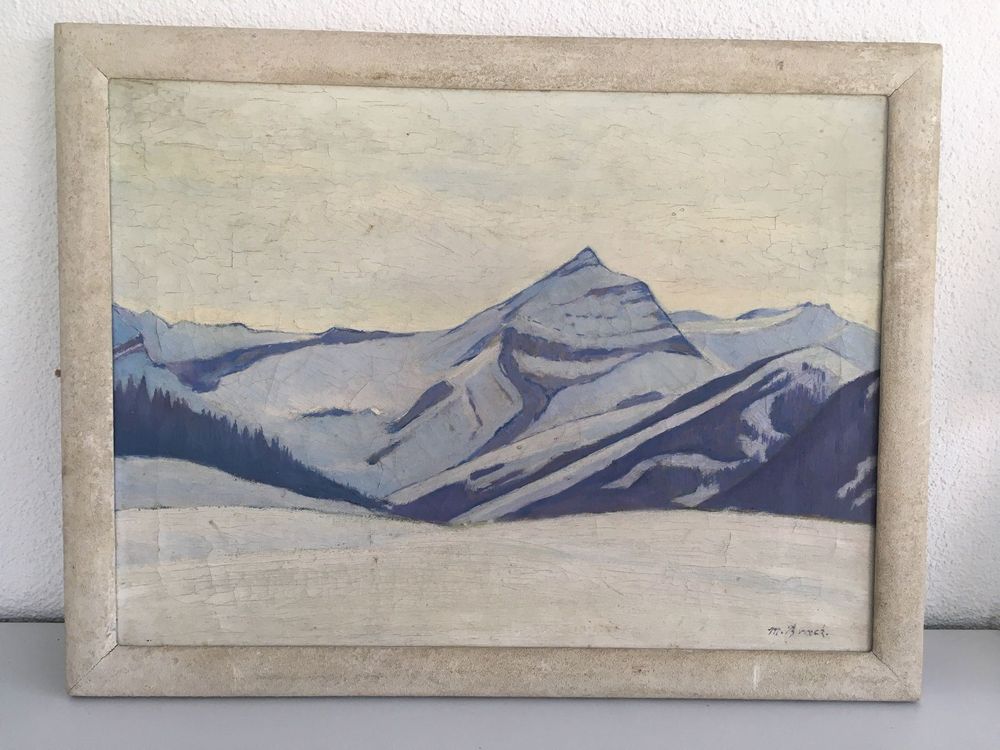 Berglandschaft ca. 1915, Max Eugen Brack (Gebraucht) in menziken für CHF 310 – mit Lieferung auf ...