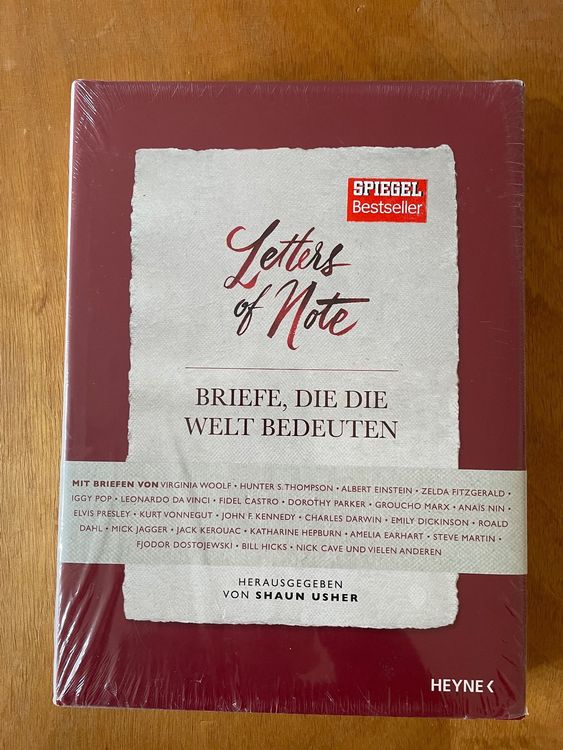 Letters of Note - Briefe, die die Welt bedeuten (Gebraucht) in Zürich ...