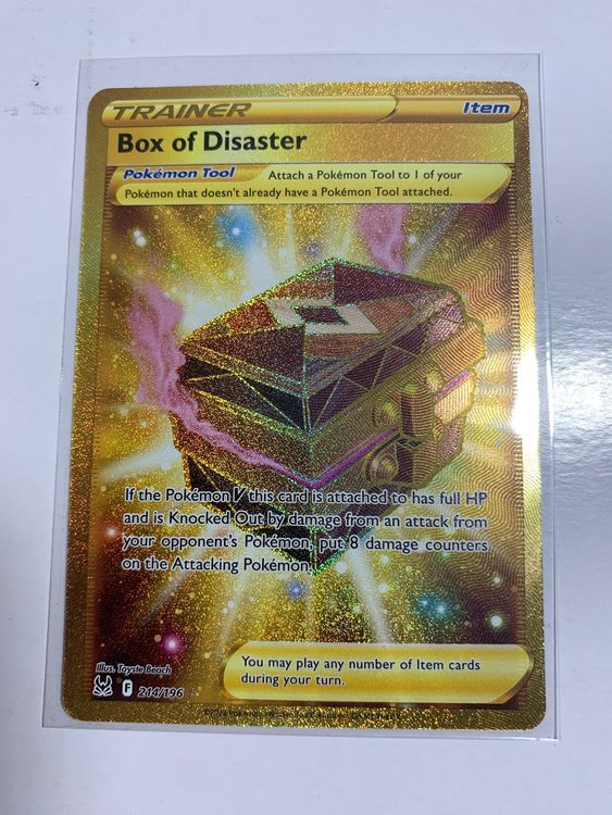 Pokemon Karte Box of Disaster Goldkarte | Kaufen auf Ricardo