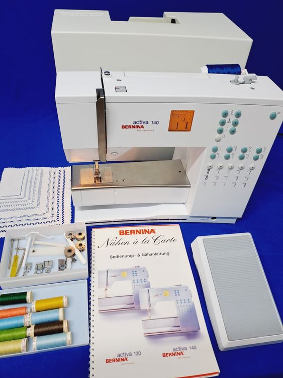 BERNINA ACTIVA 140 WIE NEU GARANTIE 3 MONATE REVIDIERT (Gebraucht) in ...
