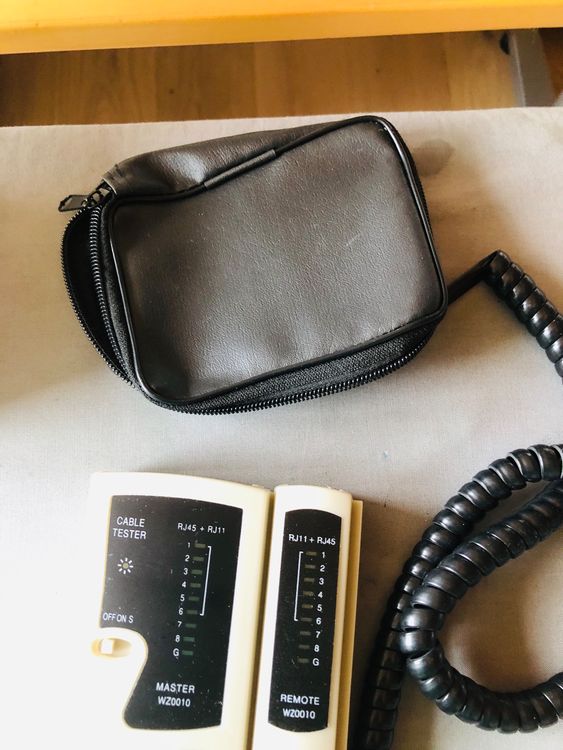 Kabeltester für LAN, Telefon etc RJ11, RJ12, RJ45 (Gebraucht) in ...