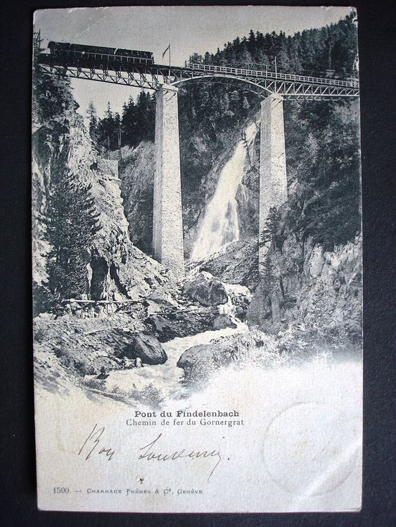 Zermatt Pont Du Findelenbach, Gornergrat-bahn | Kaufen Auf Ricardo