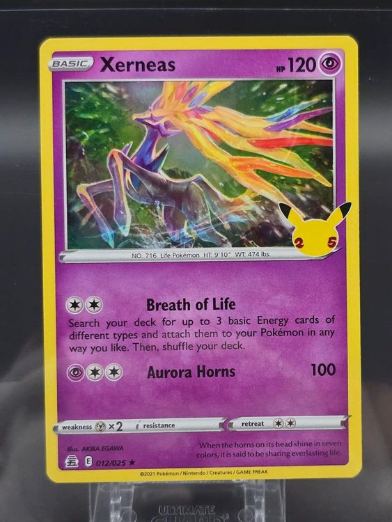 Xerneas #12 Celebrations 25th NM / 🇬🇧 (D'occasion) à COINTRIN pour CHF ...
