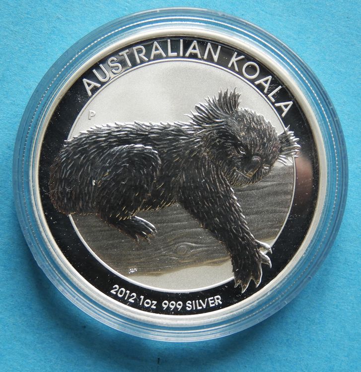 1 Unze Silber Australian Koala 2012 in Kapsel (Neu und originalverpackt) in Liesberg-Dorf für ...