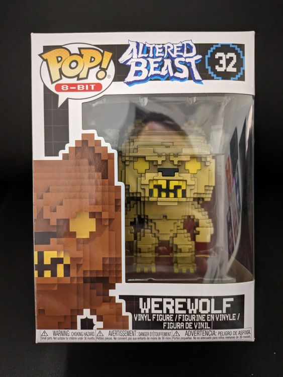 Funko Pop! 8-Bit - Altered Beast - Werewolf #32 (Neu und ...