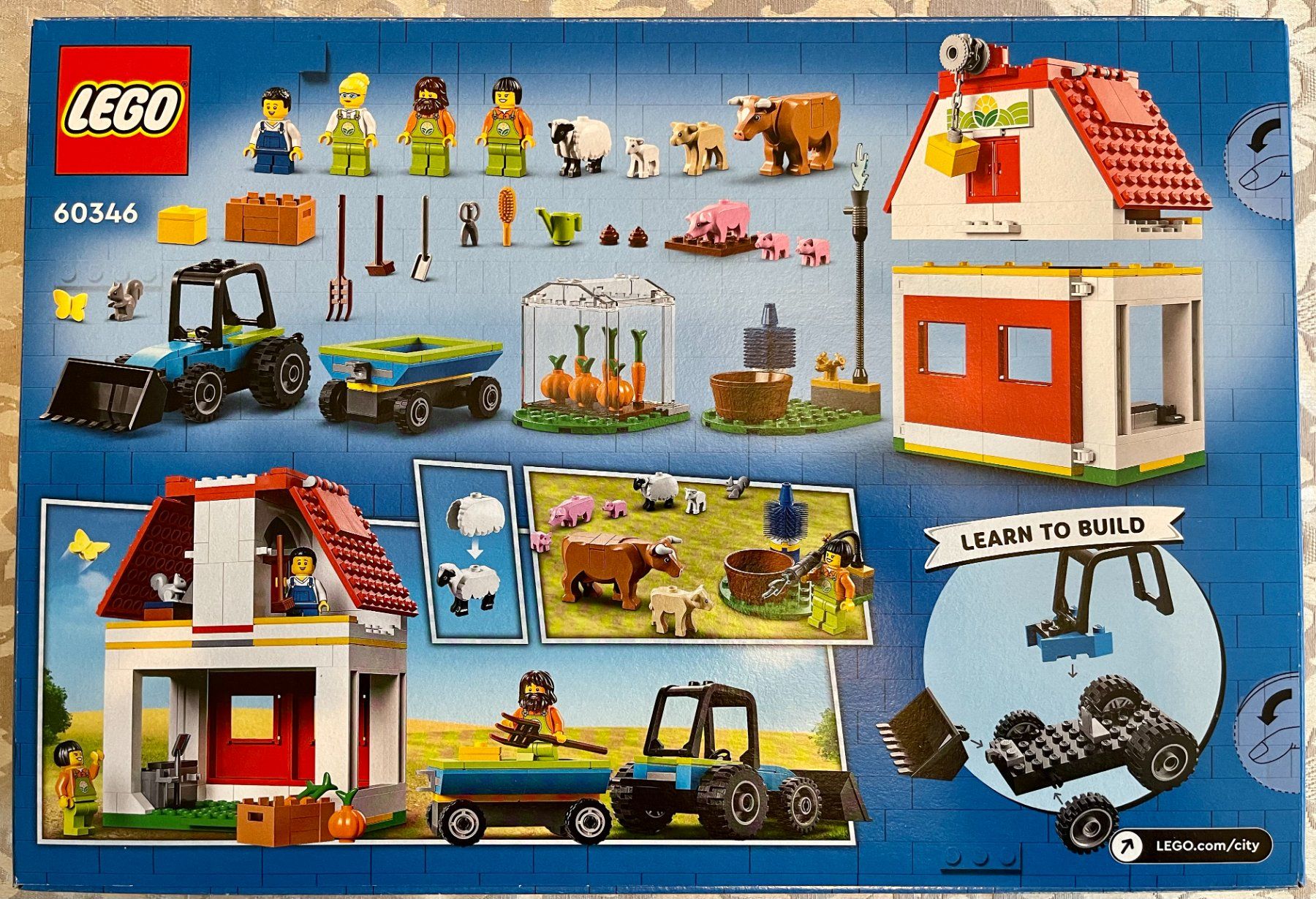 Lego City 60346 - Barn & Farm Animals (Neu und originalverpackt) in ...