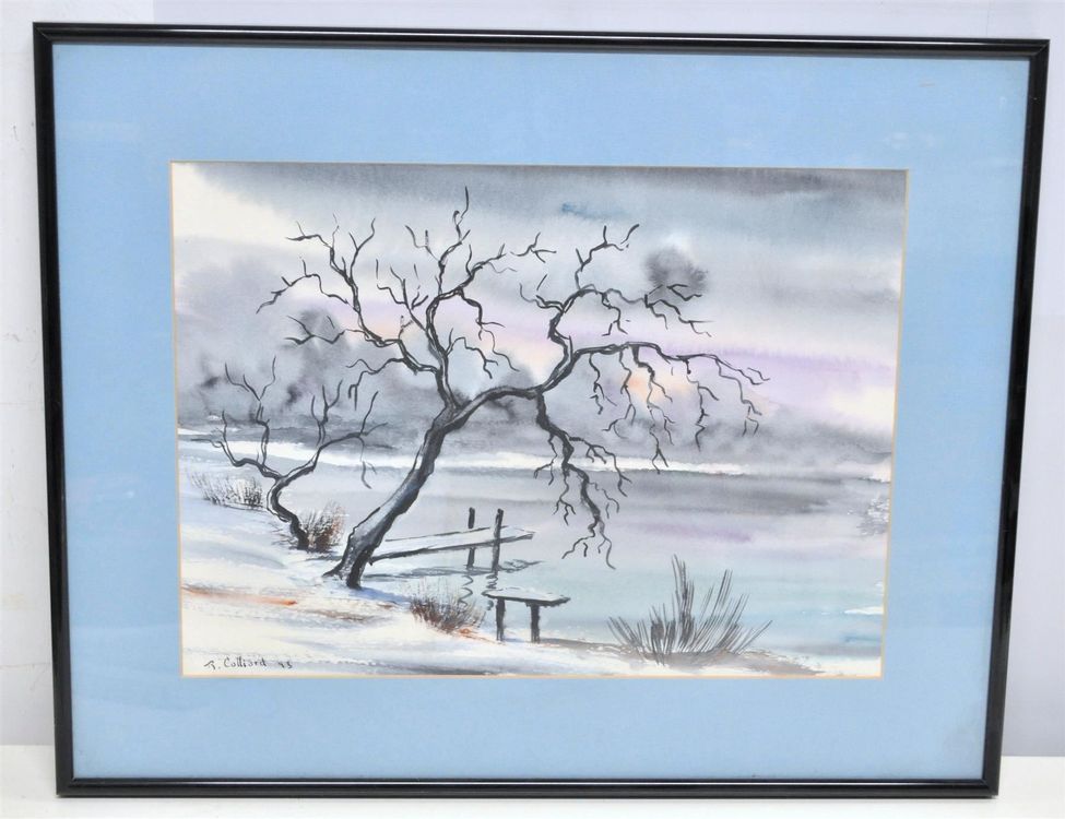 Aquarelle signée Roland Colliard 1993 (Antik) in Neuchâtel für CHF 32 ...
