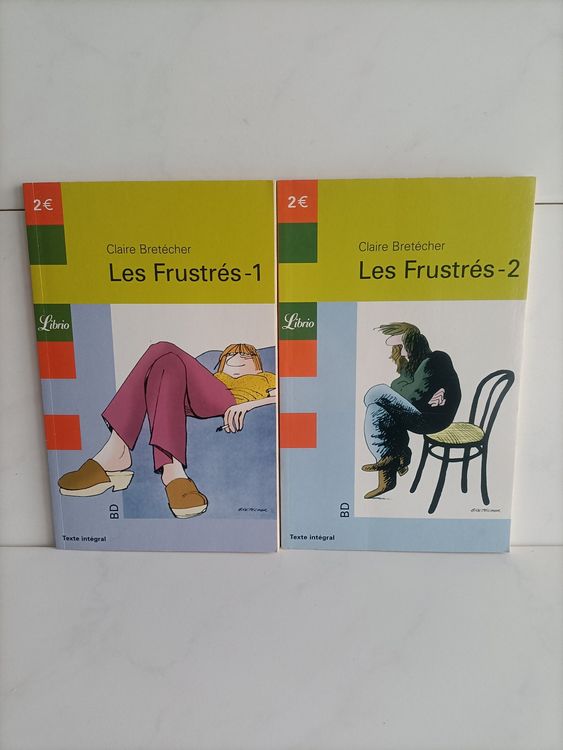 2 BD Les Frustrés 1+2 / Claire Brétécher / Folio 735/738 (Gebraucht) in ...
