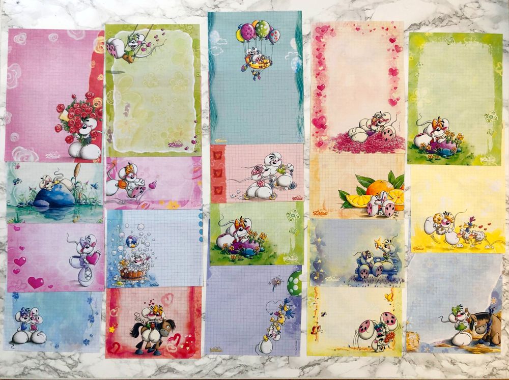 Diddl Blätter Papier Block Sammlung aus den 90ern | Kaufen auf Ricardo