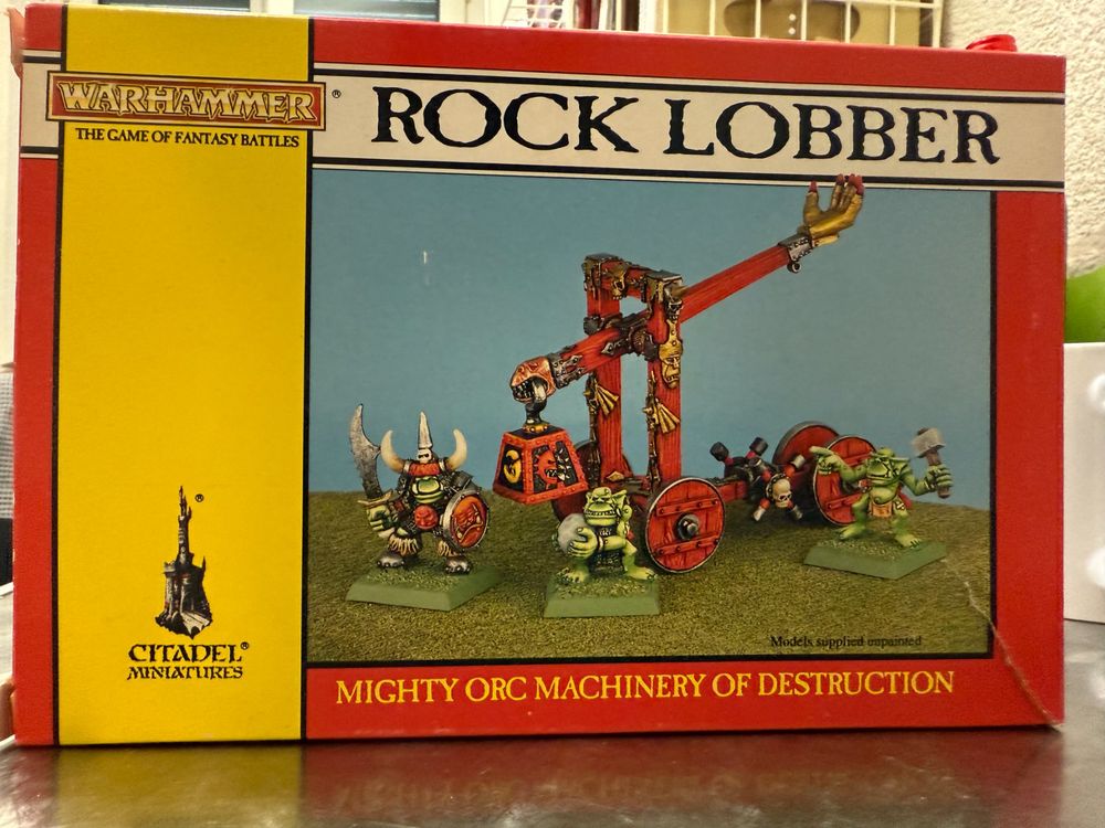 Warhammer Fantasy - The Old World - Ork Rock Lobber Box (Neu (gemäss ...