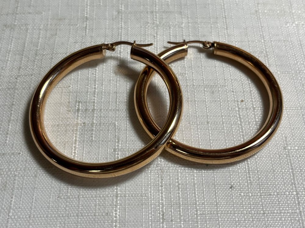 Creolen Gold Gross 50mm