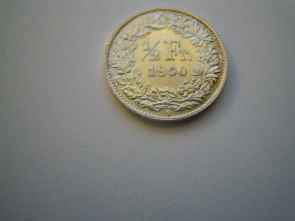 50 Rp. 1950 silber (Gebraucht) in Kriegstetten für CHF 1.5 – mit Lieferung auf Ricardo kaufen