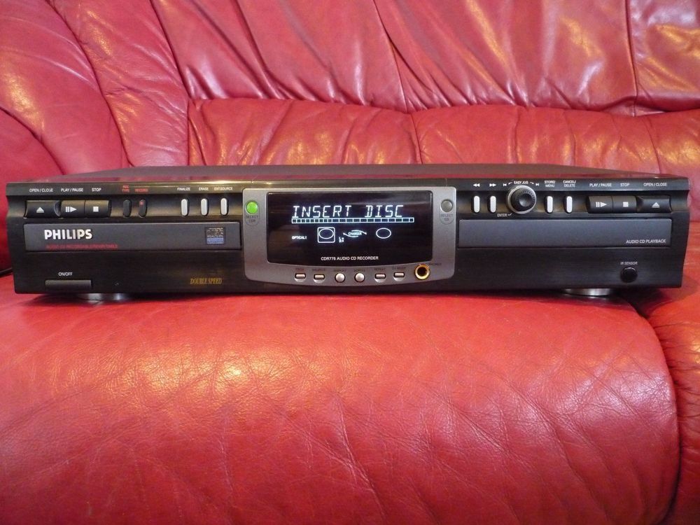 CD Player & Recorder - Philips CDR 775 compact disc | Kaufen auf Ricardo