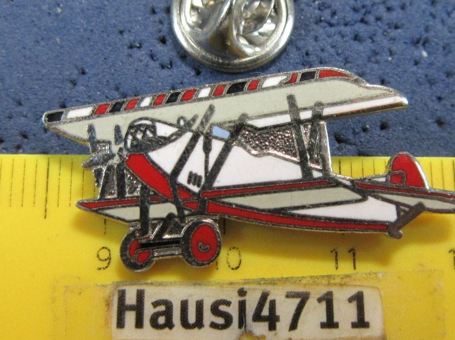 DOPPELDECKER OLDI FLUGZEUG PIN ENAMEL TOP-QUALITÄT | Kaufen auf Ricardo