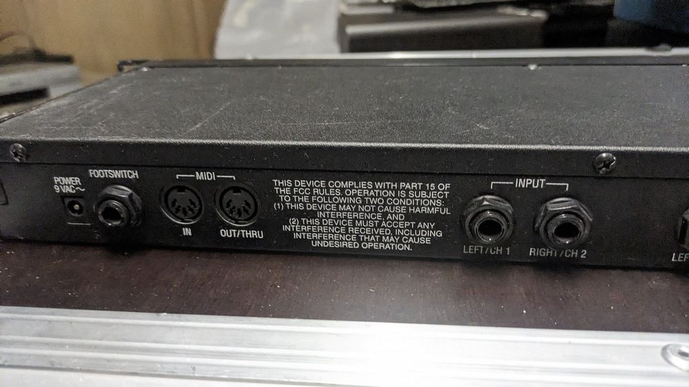 alesis midiverb 4 MIDI effects processor Signal Processor (Gebraucht ...