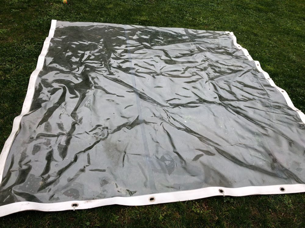 Riesige , transparente Blache 480 x 220 cm (Gebraucht) in Oetwil a.d ...