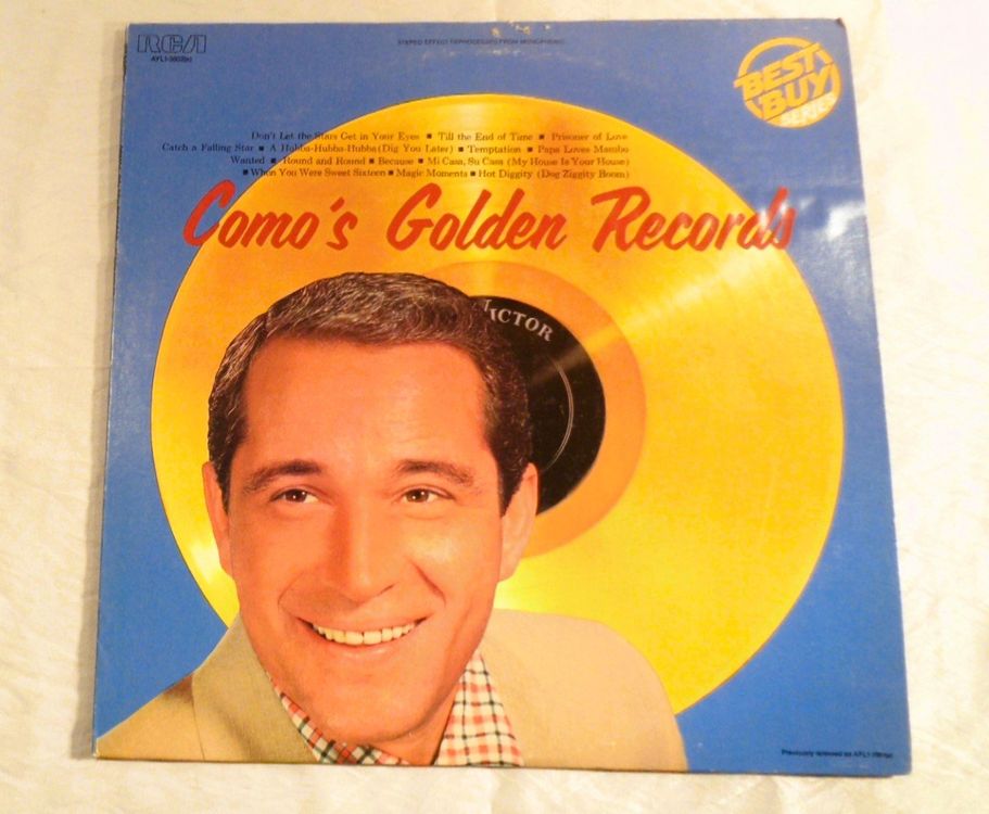 Perry Como / Como's Golden Records / LP USA ab Fr. 6.- (Gebraucht) in ...