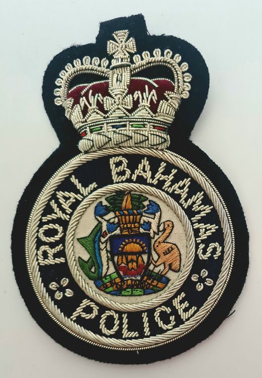 Royal Bahamas Police Abzeichen Patch gestickt (Gebraucht) in Täuffelen ...