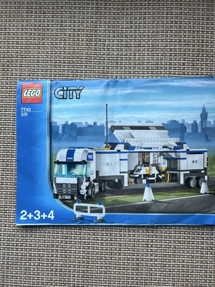 Lego City 7743 Polizei Truck mit kleiner Station und Quad (Gebraucht ...