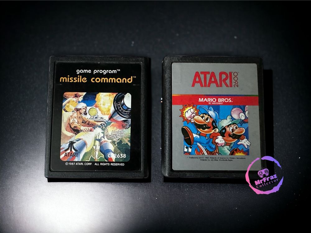 Atari 2600 games: Mario Bros & Missile Command (D'occasion) à Manno ...