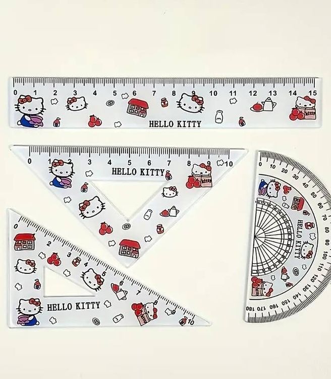 Règles Hello Kitty: Lot de 4 pièces neuves (Neuf (Voir description)) à ...