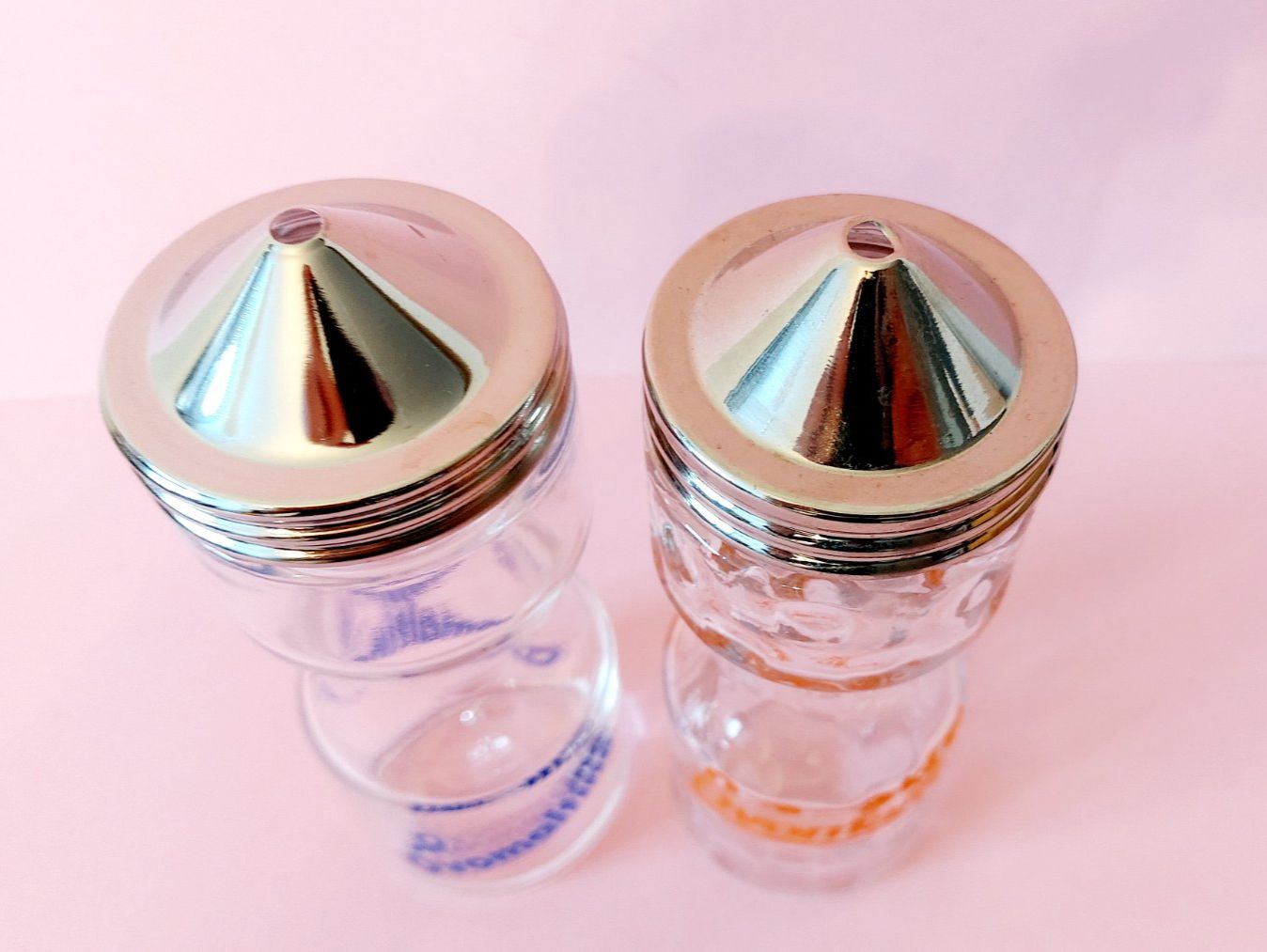 Vintage CH Design 2xOvomaltine Ovi Zuckerstreuer Glas (Gebraucht) in ...