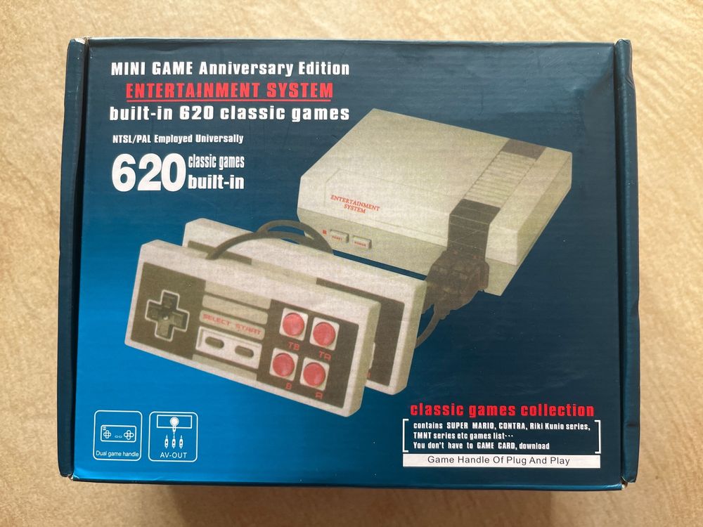 Mini Game Anniversary Edition Entertainment System 620 games (Neuf ...