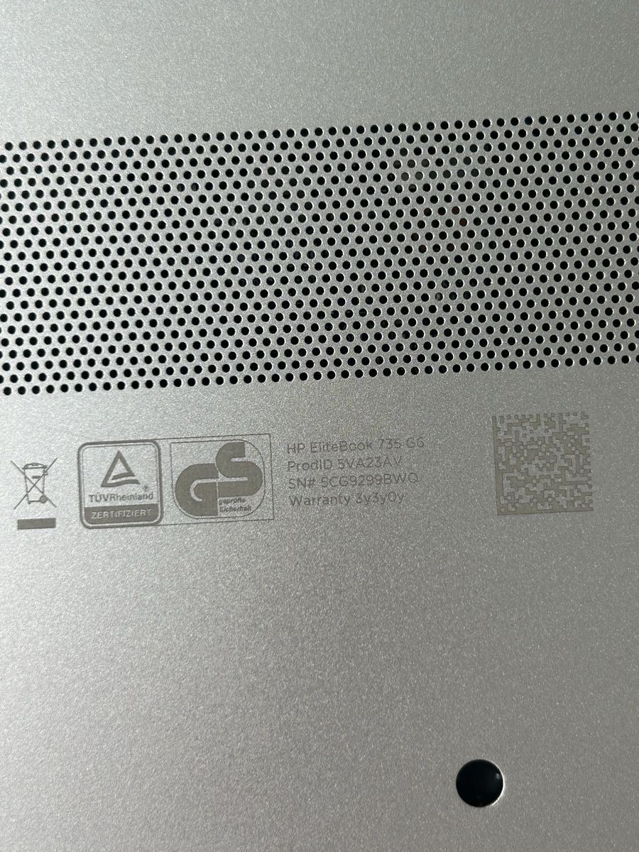 HP EliteBook 735 G6 - Ryzen 5 PRO 8GB RAM 512GB SSD (Gebraucht) in ...