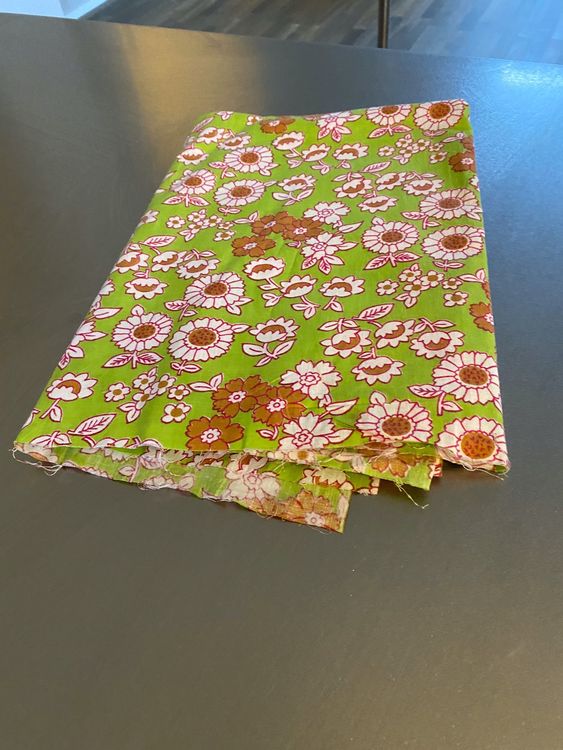 floral vintage retro jugendstil stoff baumwolle 242x90cm neu (Neu ...