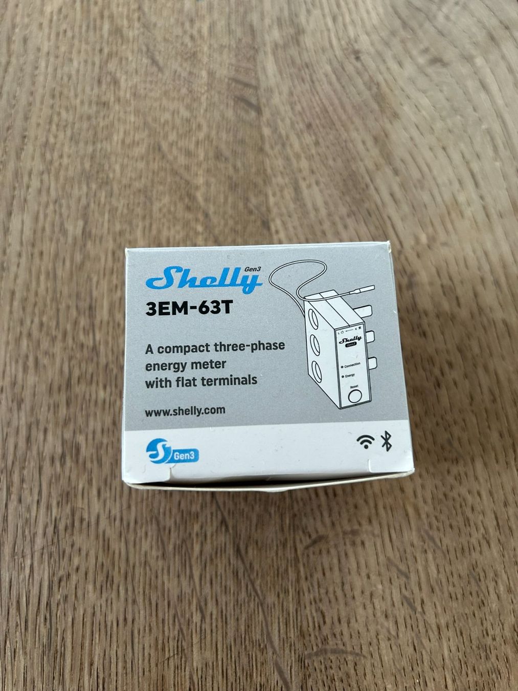 Shelly 3EM-63T Energiezähler, ungebraucht, Top Zustand! (Neu (gemäss ...