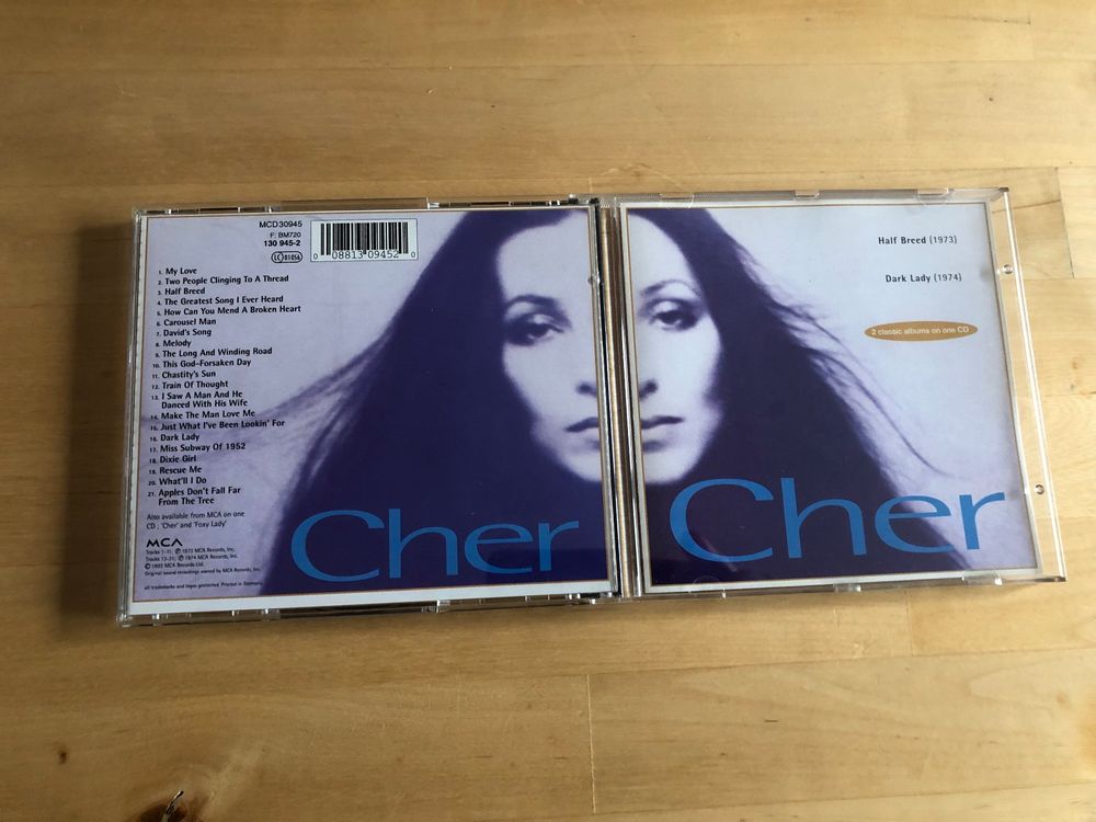 CHER Half Breed + Dark lady CD's tolle CD's 70's (Gebraucht) in Basel ...