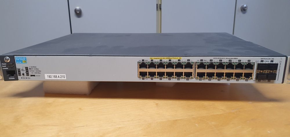 HP ProCurve GIGA Switch 2530-24G PoE+ | Kaufen auf Ricardo
