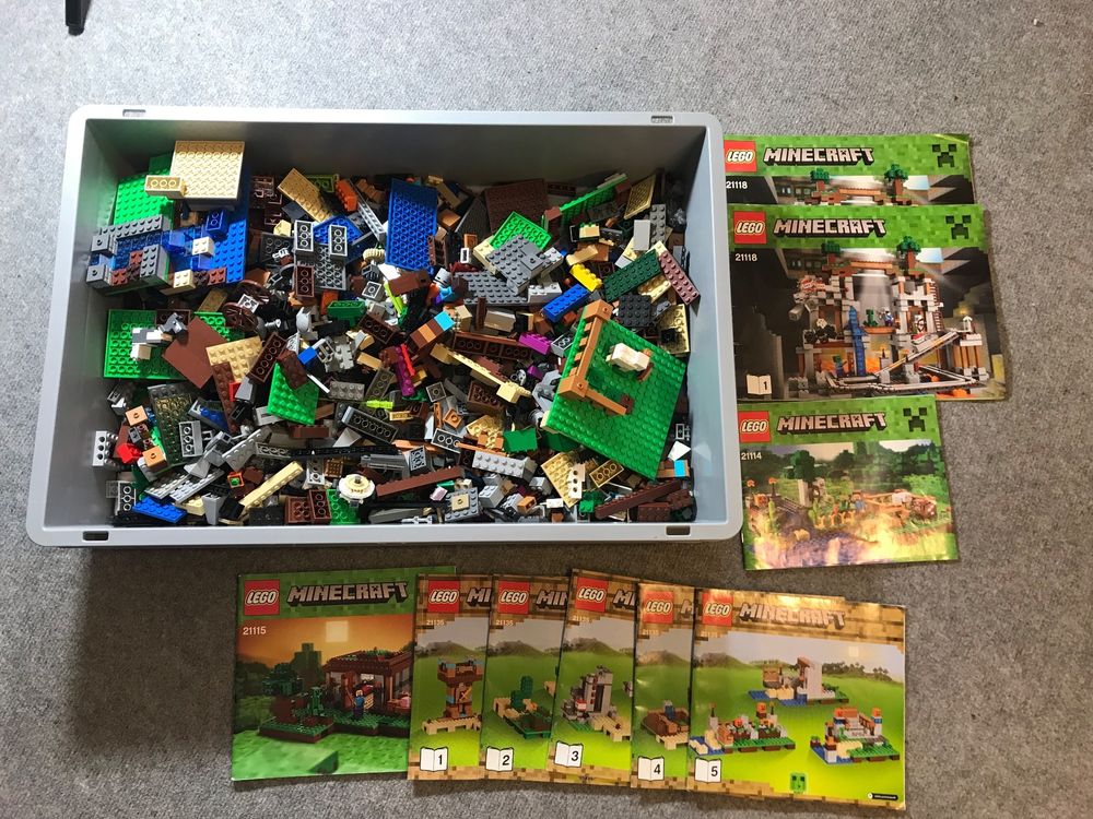 Lego Minecraft Sammlung (Gebraucht) in für CHF 100 – mit Lieferung auf ...