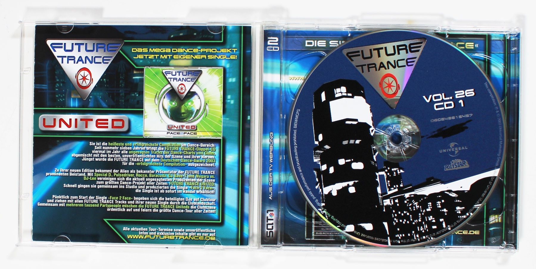 2CD - FUTURE TRANCE - 40 TOP TRANCE HITS 2003 Vol. 26 (Gebraucht) in ...