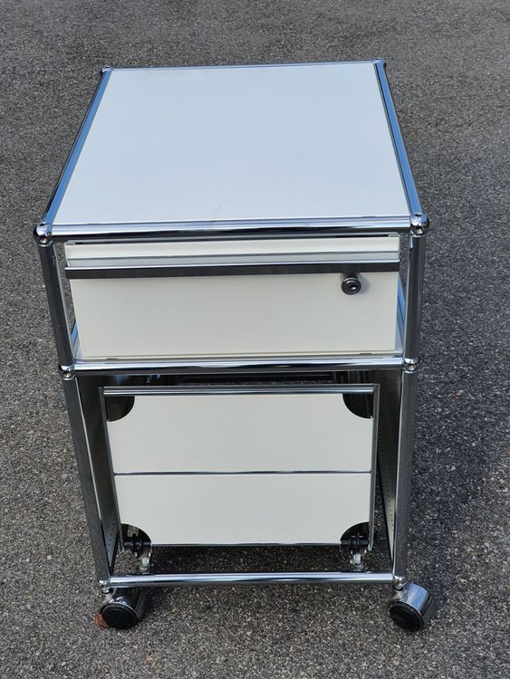 USM Korpus weiss mit Schublade und Hängeregister (Gebraucht) in ...